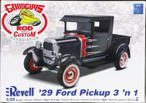 Revell 1929 Ford Model "A" Pickup (Roadster or Closed Cab) - Rat Rod ...