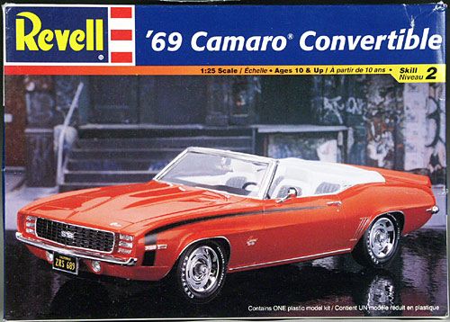 Revell 1969 Chevy Camaro RS SS 396 Convertible - Spotlight Hobbies