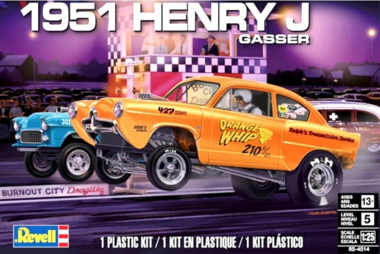 Revell AA/GS 1951 Henry J Drag Coupe Gasser - Spotlight Hobbies
