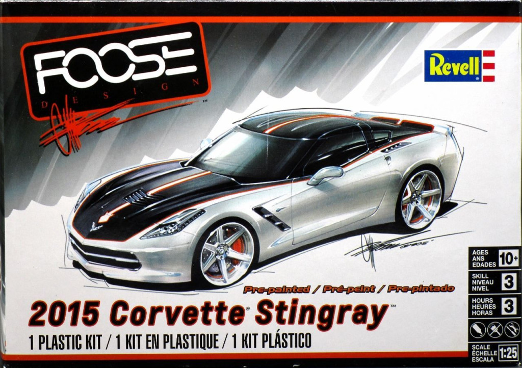 Revell "Chip Foose" Custom 2015 Chevy Corvette Stingray Pre-Painted ...