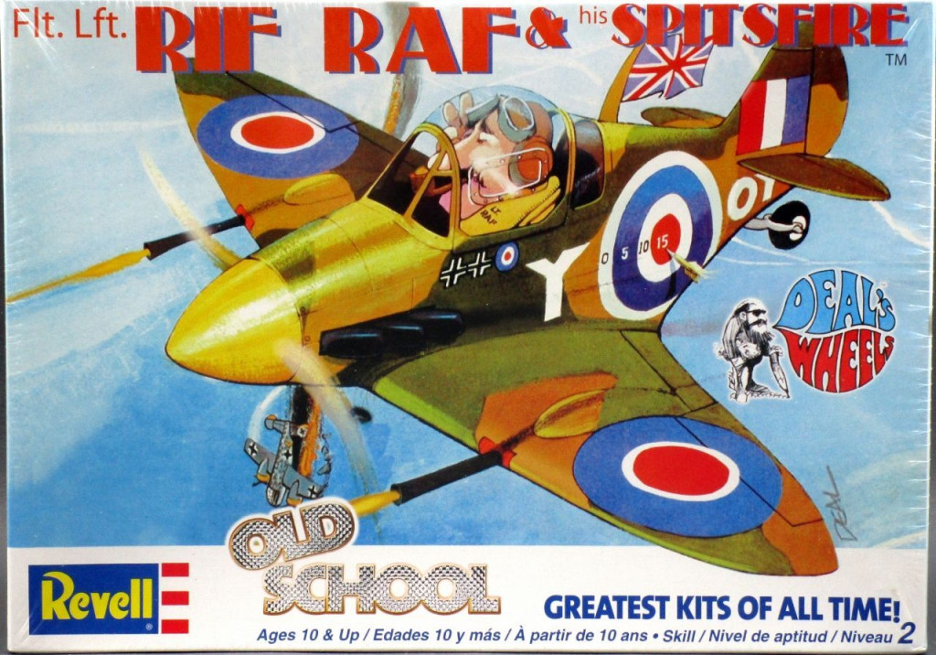 Revell Dave Deal "Deal's Wheels" Rif Raf & His Spitsfire Caricature ...