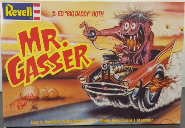 Revell Ed "Big Daddy" Roth "Mr. Gasser" with '57 Chevy Caricature ...
