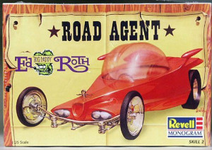 Revell Ed Roth "Road Agent" Show Rod with Ed Roth and Rat Fink Figures ...