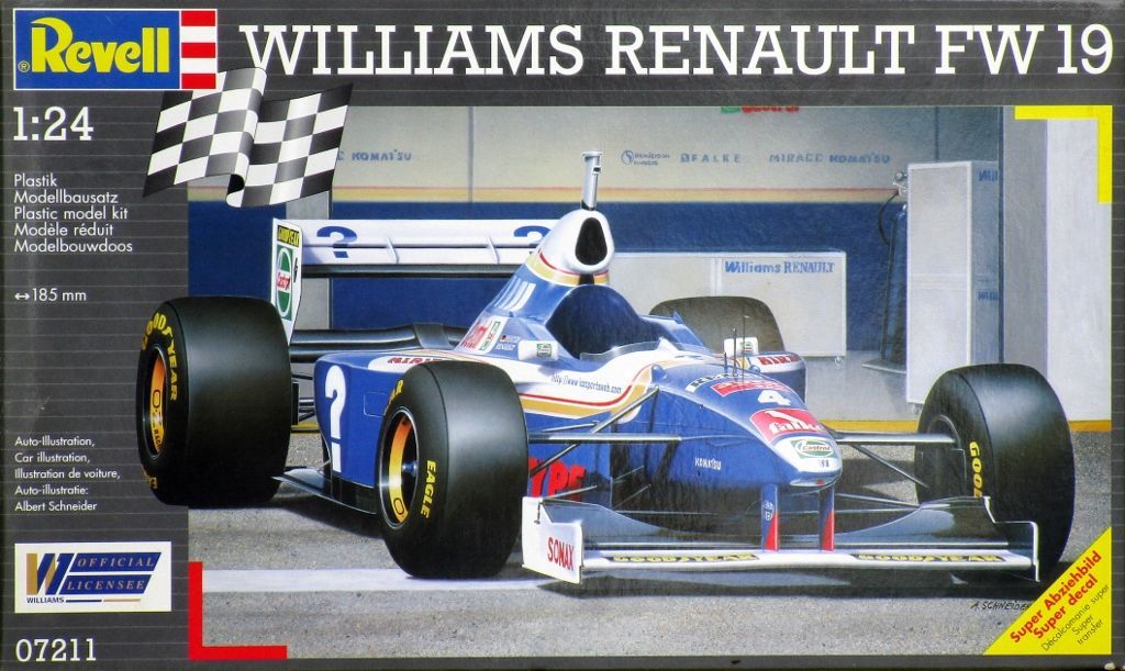 Revell Of Germany Jacques Villeneuve Williams Renault FW 19 - Spotlight ...