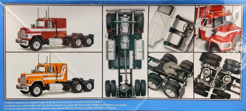 Revell (Monogram) Mack R-Model Semi Tractor Truck, 1/32 Scale ...