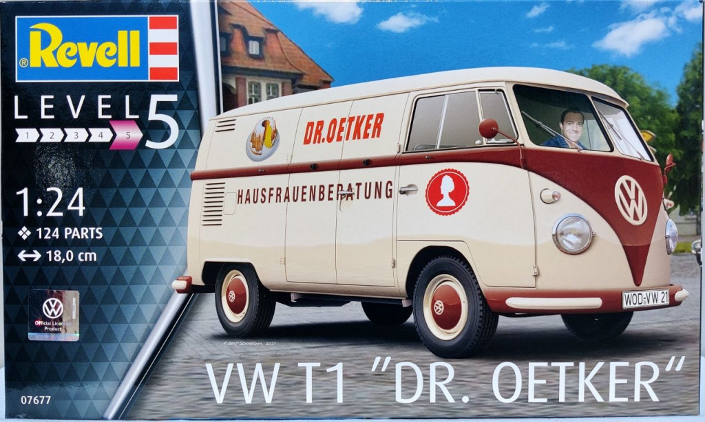 Revell Of Germany "Dr. Oetker" 1960's Volkswagen VW T1 Bus Van ...
