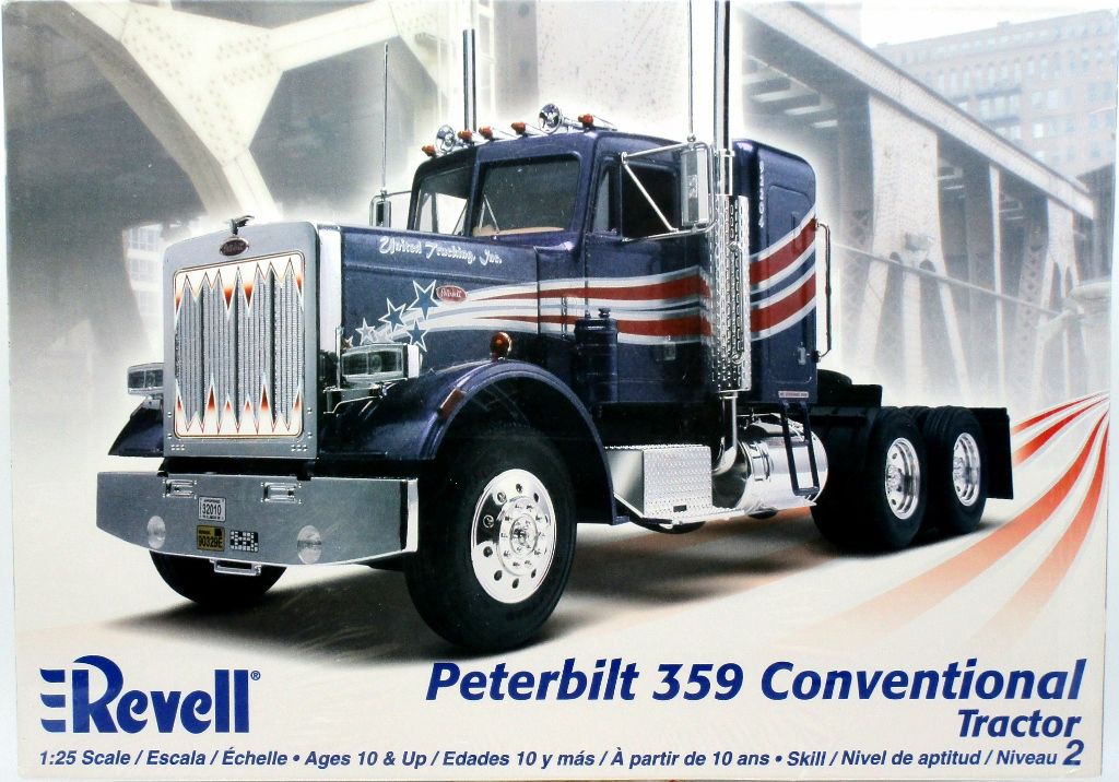 Revell Peterbilt 359 Conventional Semi Truck Tractor - Spotlight Hobbies