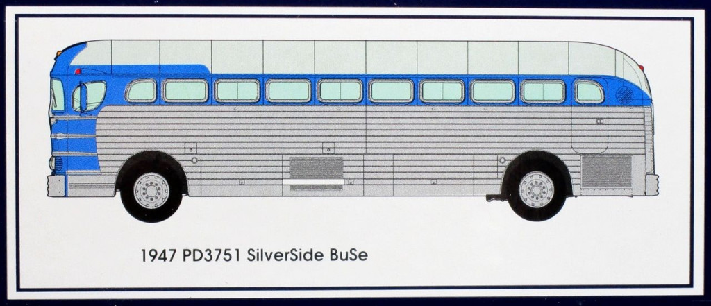 Roden 1947 GMC PD3751 Silverside Greyhound Bus, 1/35 Scale - Spotlight ...