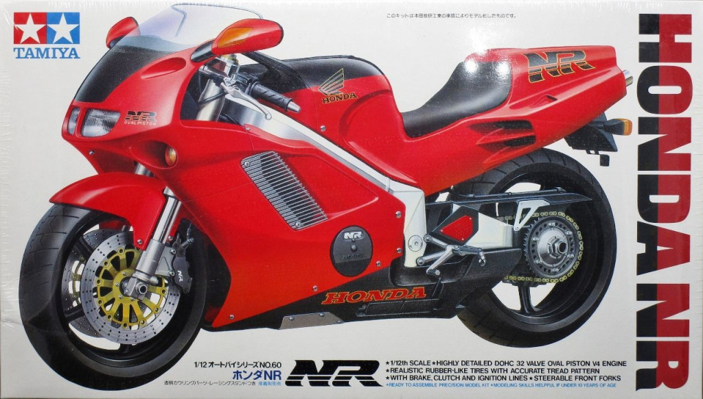 Tamiya Honda NR Motorcycle, 1/12 Scale - Spotlight Hobbies