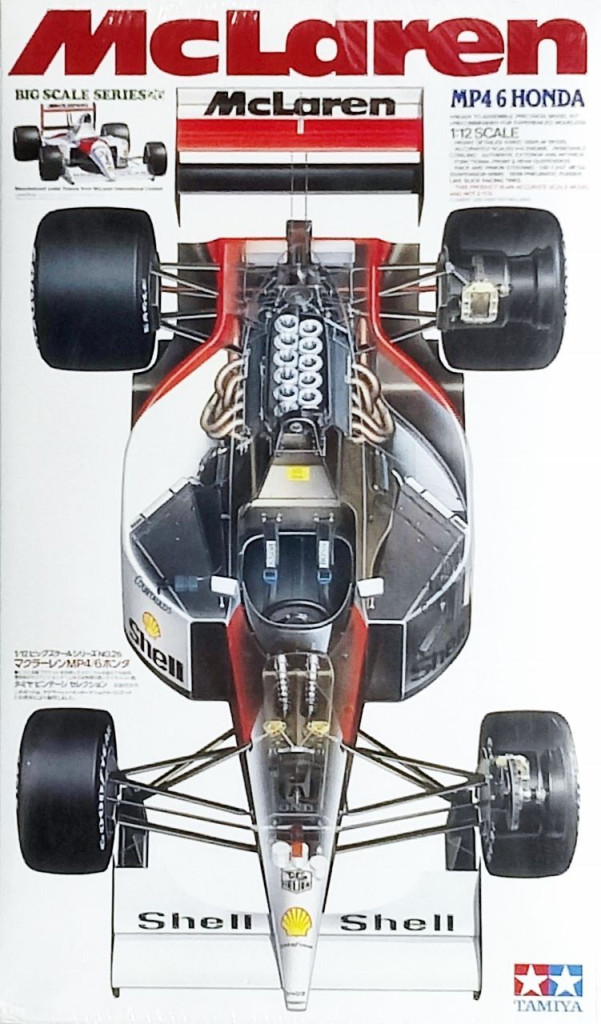 Tamiya McLaren MP4/6 Honda 1991 F1 Grand Prix - 1/12 Scale - Spotlight ...