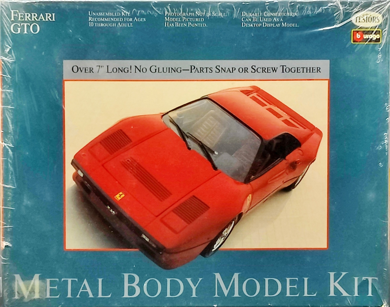 Testors Ferrari GTO, Metal Body - Spotlight Hobbies