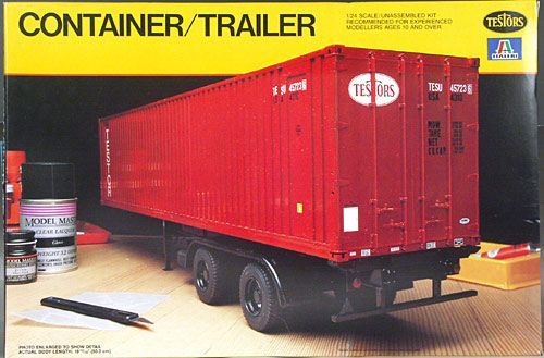 Testors/Italeri Container Trailer - Spotlight Hobbies