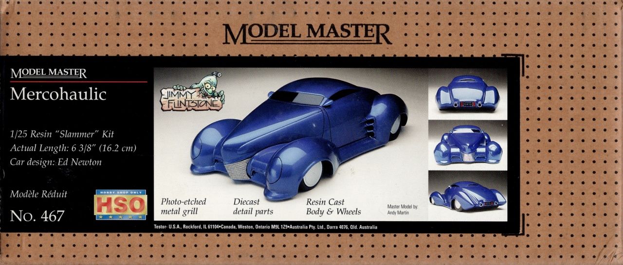 Testors Model Master Jimmy Flintstone Resin HSO "Mercohaulic ...