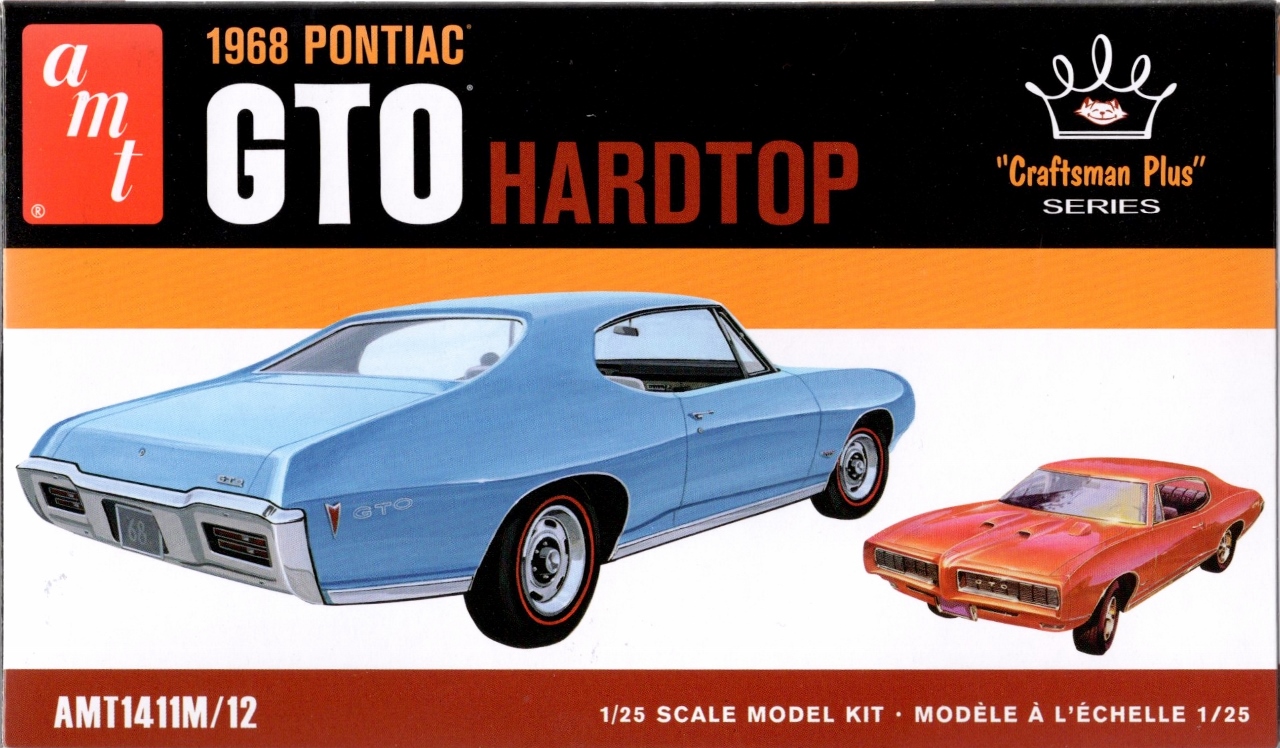 AMT 1968 Pontiac GTO Hardtop "Craftsman Plus" - Spotlight Hobbies