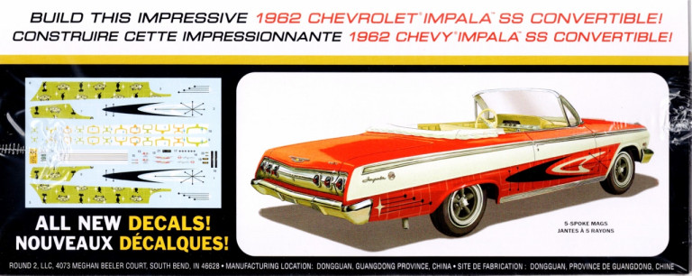 AMT 1962 Chevy Impala Convertible - Spotlight Hobbies
