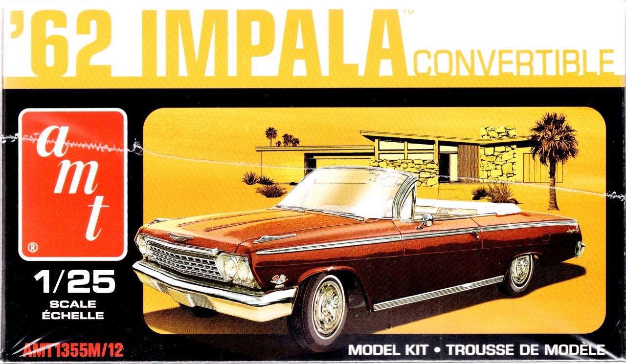 AMT 1962 Chevy Impala Convertible - Spotlight Hobbies