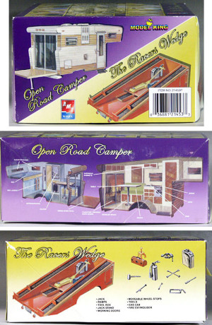 AMT Special Edition Open Road Camper & Racers Wedge - Spotlight Hobbies