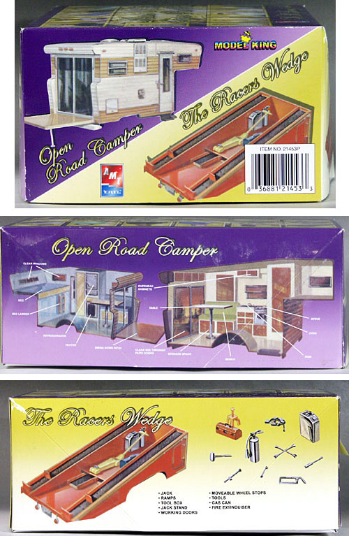 AMT Special Edition Open Road Camper & Racers Wedge - Spotlight Hobbies