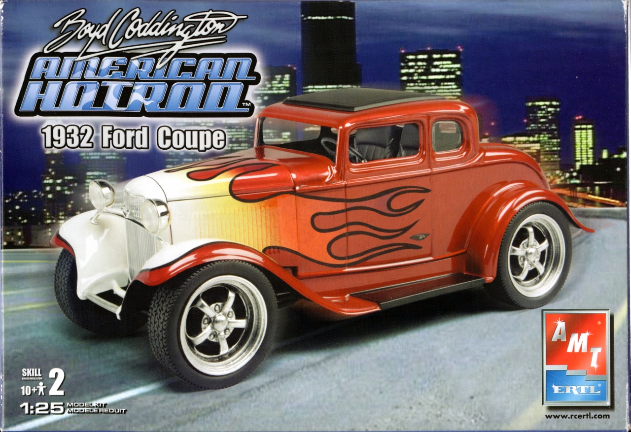 AMT (MPC) 1932 Ford 5-Window Coupe "Boyd Coddington" American Hot Rod ...