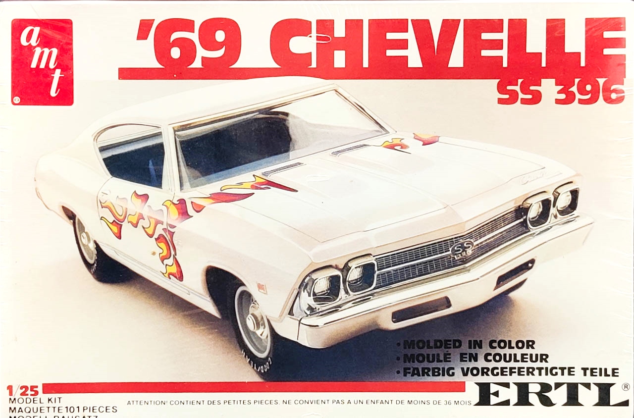 AMT 1969 Chevelle SS 396 Hardtop, Stock, Custom or Race - Spotlight Hobbies