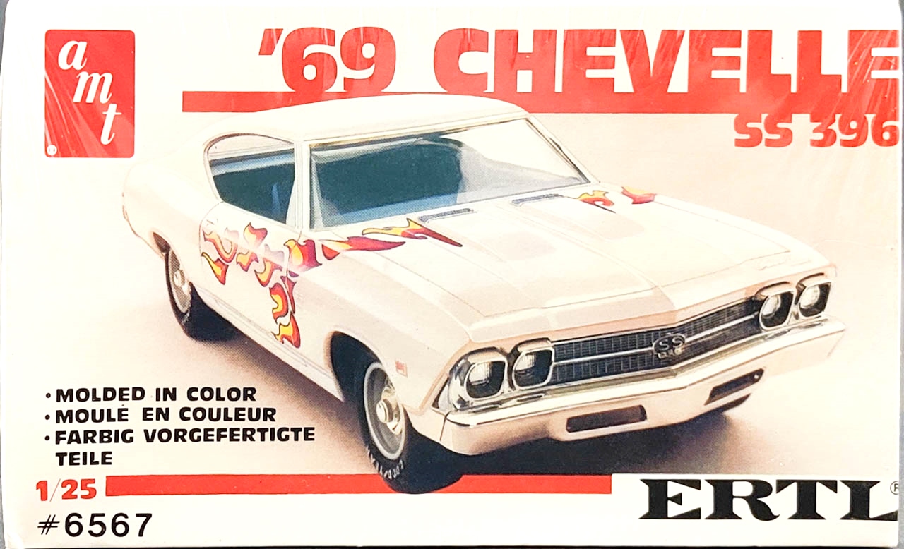 AMT 1969 Chevelle SS 396 Hardtop, Stock, Custom or Race - Spotlight Hobbies