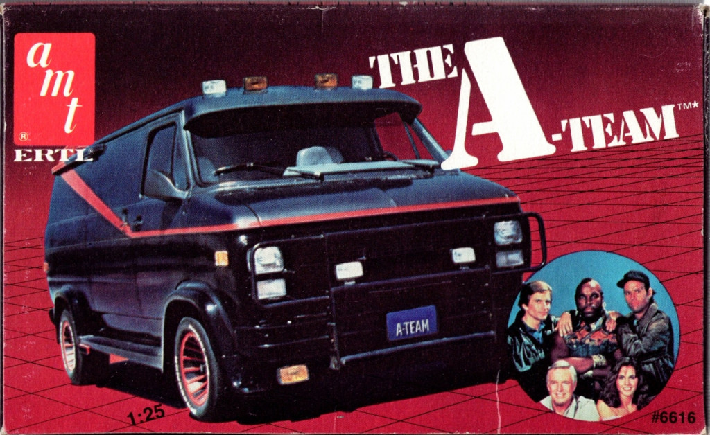 AMT "The A-Team" GMC Van with Mr. T Figure - Spotlight Hobbies