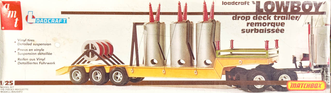 AMT Loadcraft Lowboy Drop Deck Lowbed Semi Trailer - Spotlight Hobbies