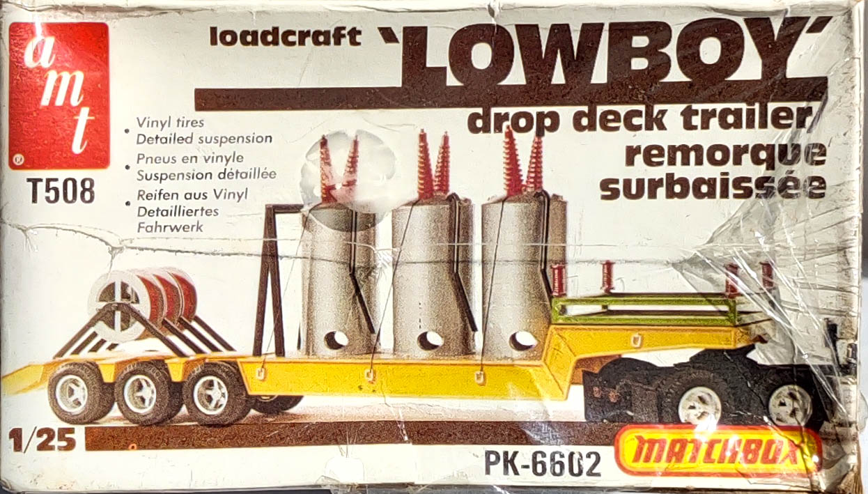 AMT Loadcraft Lowboy Drop Deck Lowbed Semi Trailer - Spotlight Hobbies
