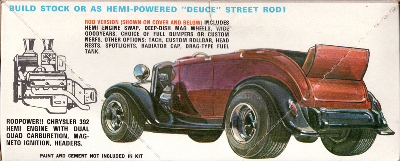 AMT 1932 Ford Roadster - Stock or Street Rod - Spotlight Hobbies