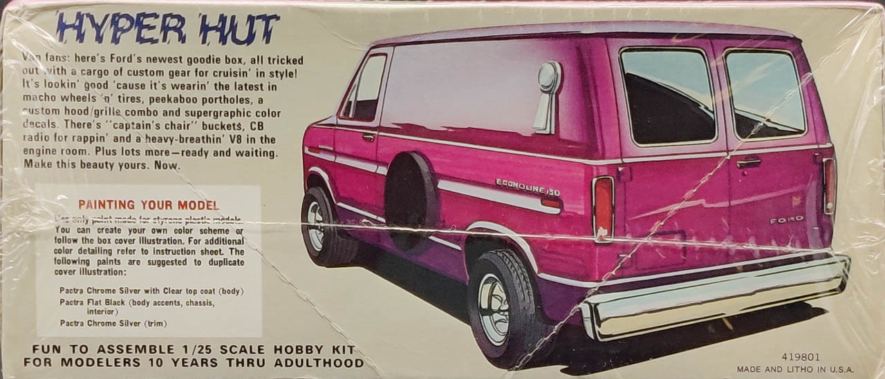 AMT “Hyper Hut” 1977 Ford Custom Van - Spotlight Hobbies