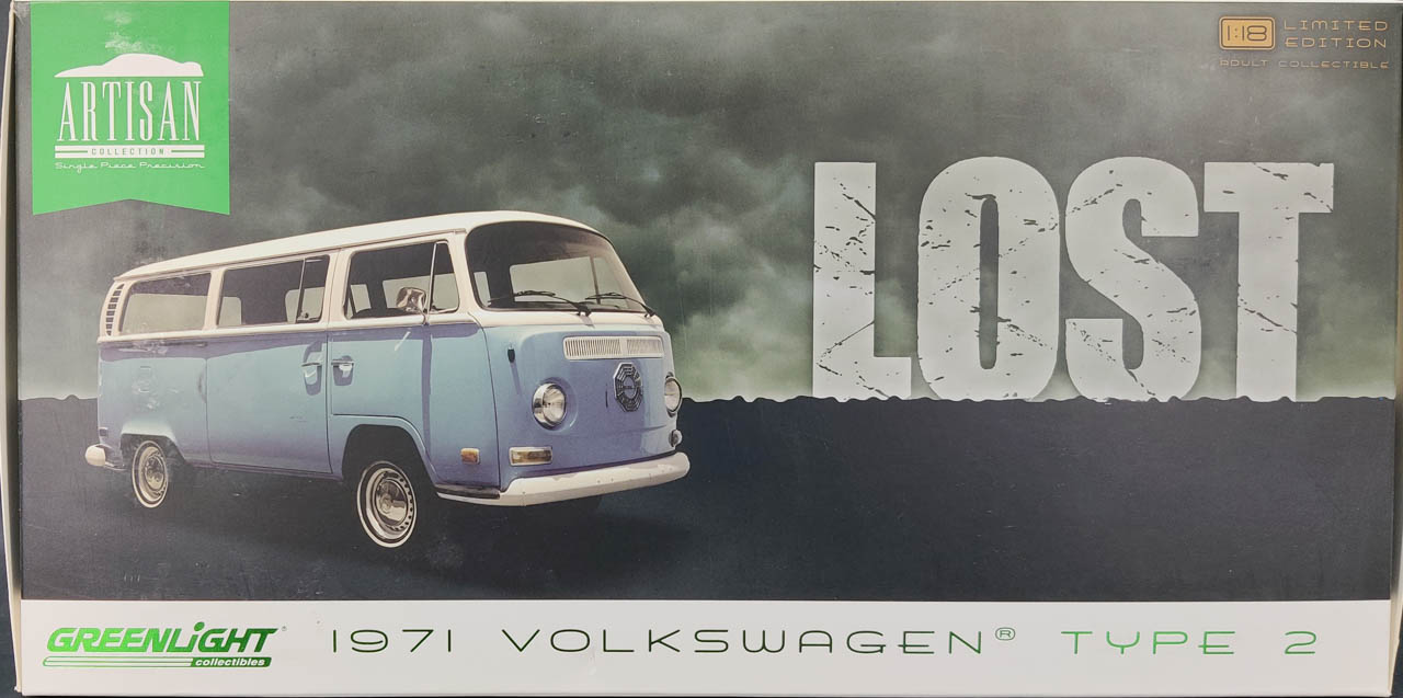 Greenlight "Lost" 1971 Volkswagen Type 2 VW Van, 1/18 Scale - Spotlight ...