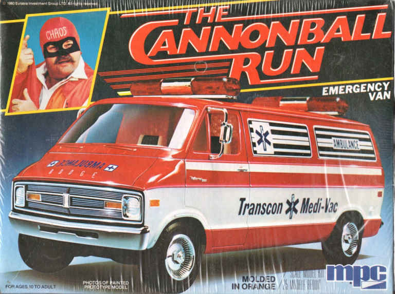 MPC "Cannonball Run" Dodge Emergency Van - Spotlight Hobbies