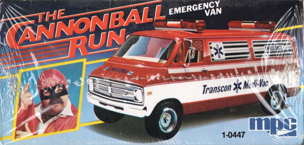 MPC "Cannonball Run" Dodge Emergency Van - Spotlight Hobbies