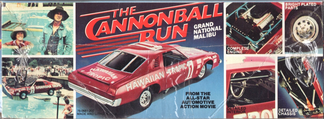 MPC "Cannonball Run" #1 "Hawaiian Tropic" 1975 Chevy Chevelle Malibu ...