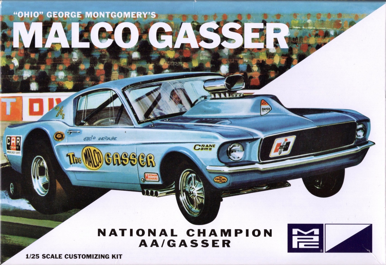 MPC "Ohio George" Montgomery AA/Gas Supercharged 1967 Ford Mustang 2+2 ...