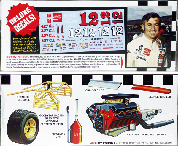 AMT Bobby Allison "Coca Cola" 1972 Chevy Monte Carlo - Spotlight Hobbies