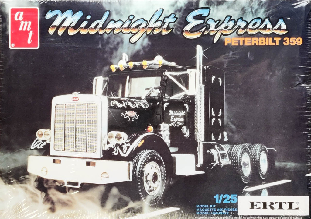 AMT "Midnight Express" Peterbilt 359 Semi Tractor Truck - Spotlight Hobbies