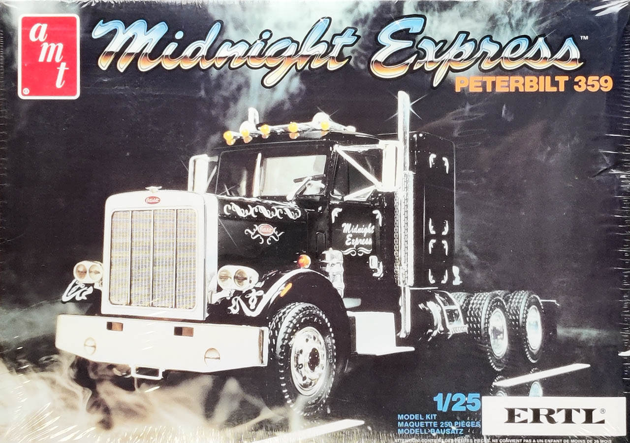 AMT "Midnight Express" Peterbilt 359 Semi Tractor Truck - Spotlight Hobbies
