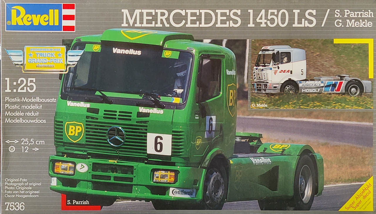 Revell Of Germany Mercedes 1450 LS Grand Prix Racing Semi Truck ...