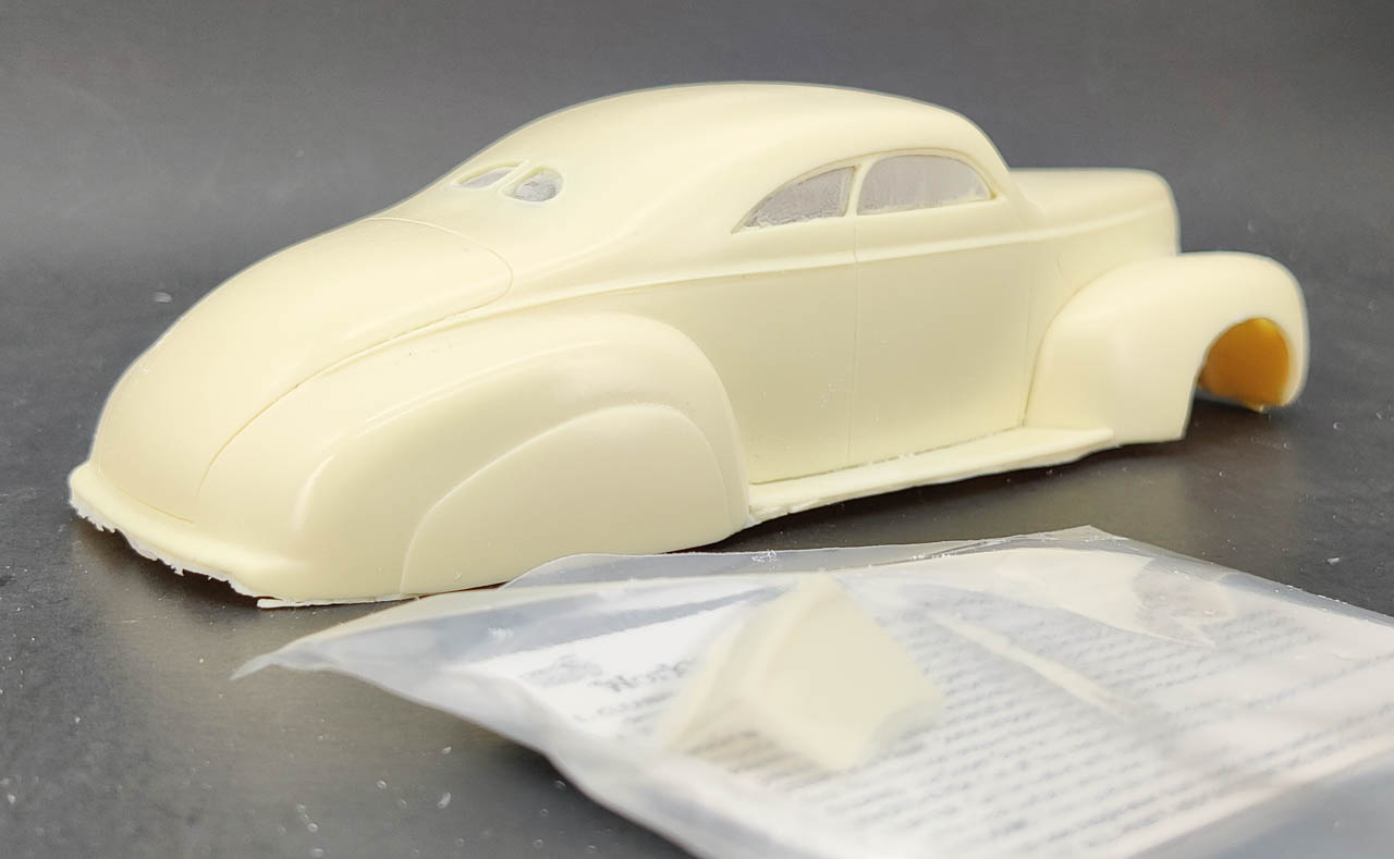 Jimmy Flintstone Resin Matranga 1940 Mercury Custom - Spotlight Hobbies