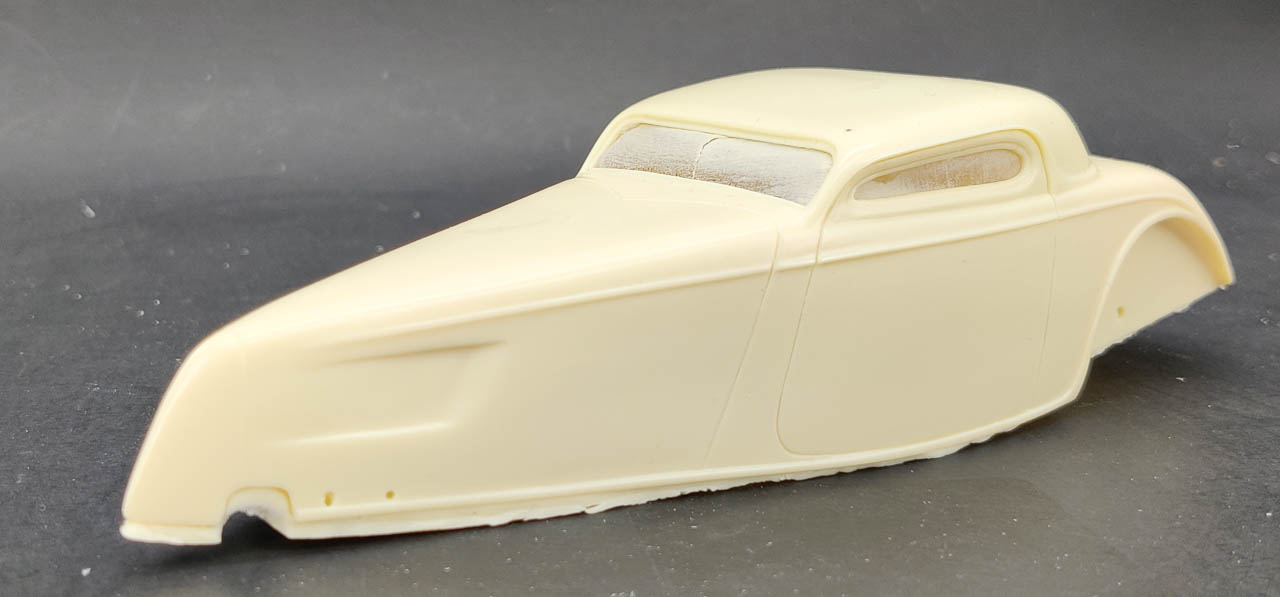 Jimmy Flintstone Resin 1934 Ford Bonneville Racer Body - Spotlight Hobbies