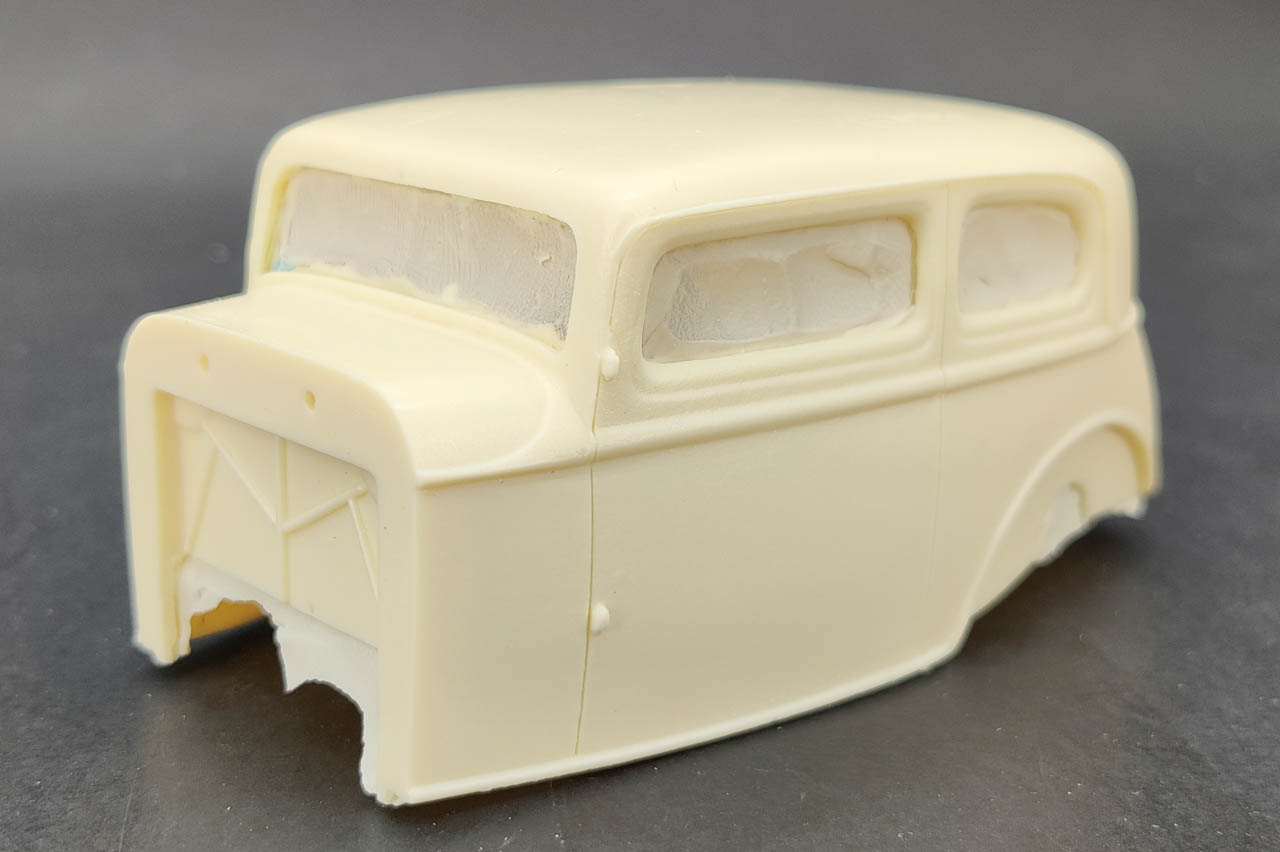 Jimmy Flintstone Resin 1932 Chopped Ford Vicky - Spotlight Hobbies