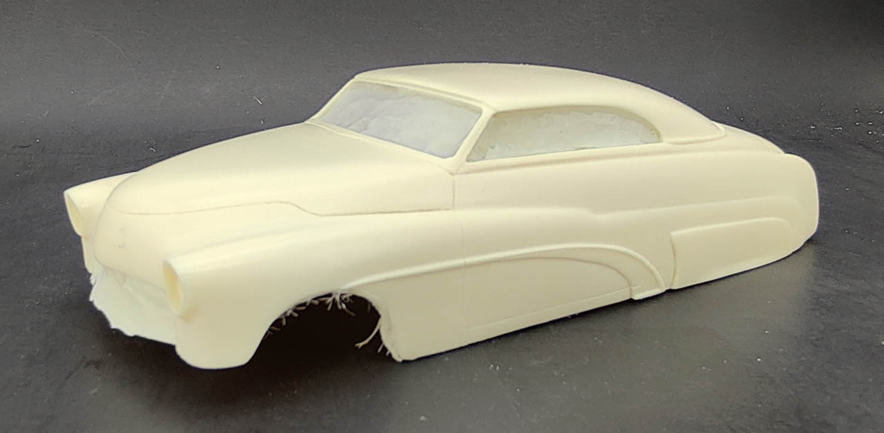 Jimmy Flintstone Resin 1949 Mercury Carson Top Custom - Spotlight Hobbies