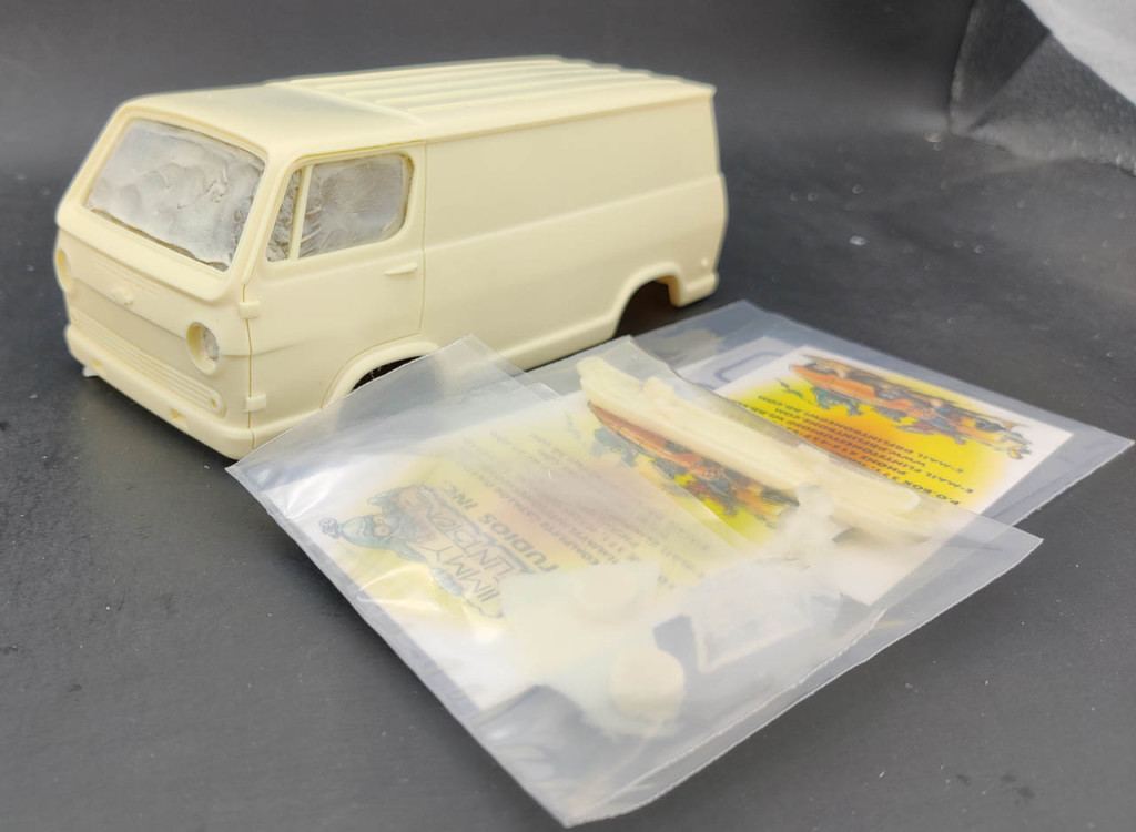 Jimmy Flintstone Resin 1964-1966 Chevy Van - Spotlight Hobbies