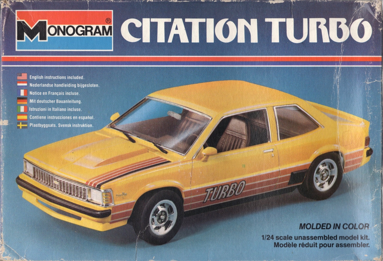 Monogram 1980 Chevy Citation Turbo X - Spotlight Hobbies