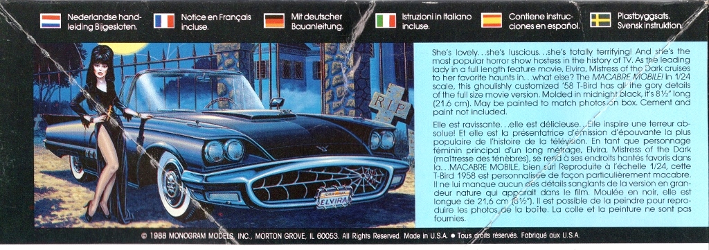 Monogram "Elvira" 1958 Ford Thunderbird - Spotlight Hobbies