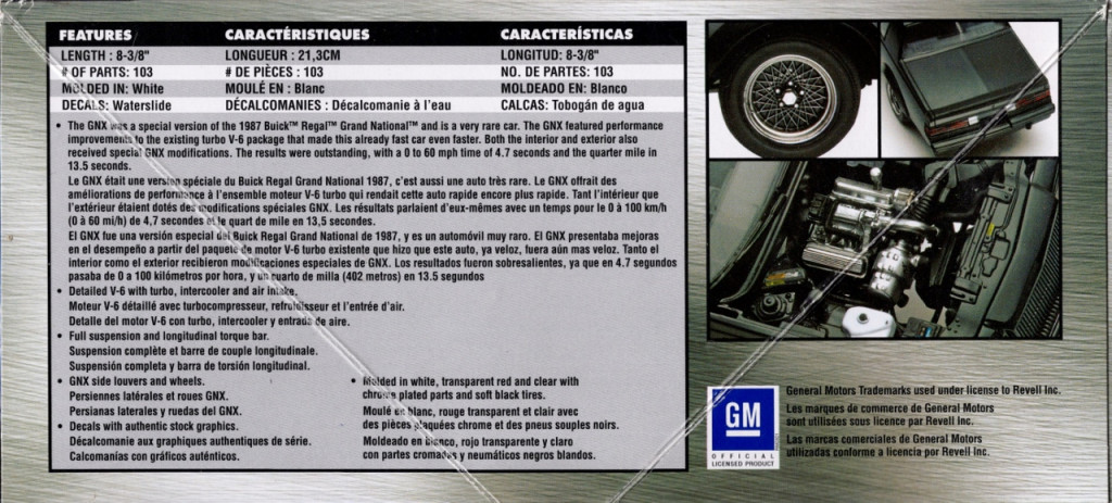 Monogram 1987 Buick GNX - Spotlight Hobbies