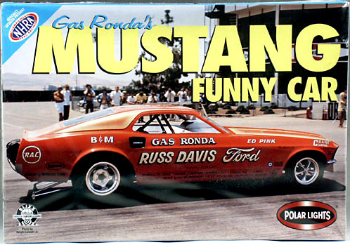 Polar Lights Gas Ronda "Russ Davis Ford" 1969 or 1970 Ford Mustang ...