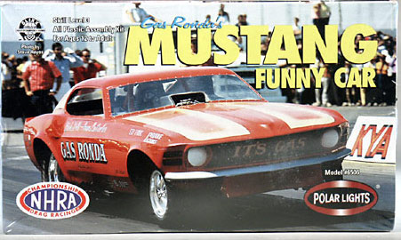 Polar Lights Gas Ronda "Russ Davis Ford" 1969 or 1970 Ford Mustang ...