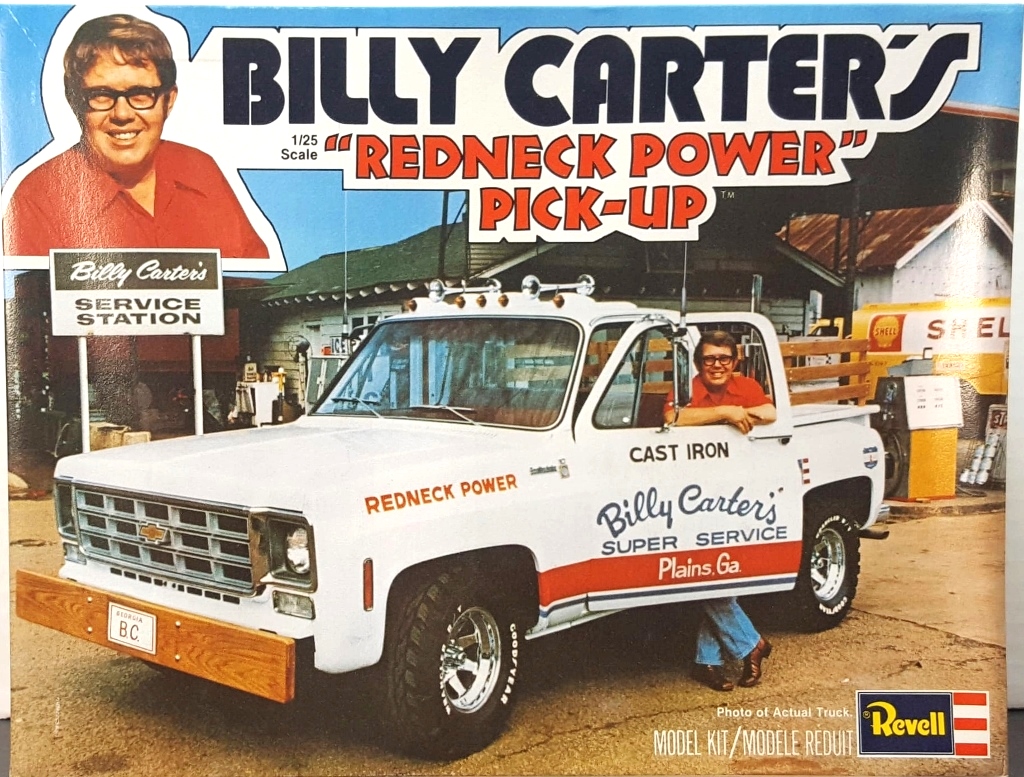 Revell Billy Carter's 1977 Chevy “Redneck Power” Stepside Pickup Truck - Spotlight Hobbies